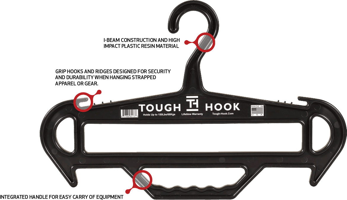 The Strongest Heavy Duty Hanger | USA Made | Tough Hook